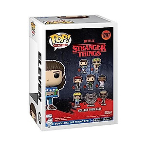 POP [Stranger Things - Eleven with Diorama [Season 4] Funko Vinyl Figure (Bundled with Compatible Box Protector Case), Multicolor, 3.75 inches