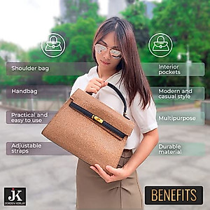 JORDEN KERLAY Large tote bag/Handbag for Women | Gold Clutch bag Shoulder Bag Top-handle bag | Designer aesthetic gold bag for women