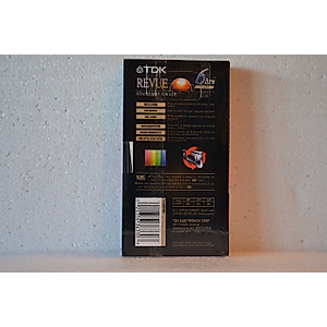 Tdk Video Tape T120 2 - 4 - 6 Hr. Peggable