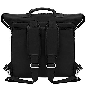 3 In 1 Travel Laptop Shoulder Bag Backpack for iPad Pro 12.9, Surface Pro X/9/8/7, Galaxy Tab S9 S8 S7 Plus