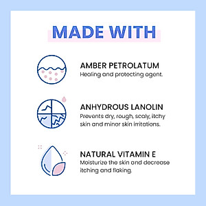 Grandma El's Diaper Rash Remedy and Prevention Baby Ointment Jar, 3.75 oz.