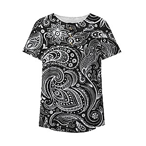 Corset Tops for Women Women's Tops Plus Size Hide Belly Tunic 2023 Summer Short Sleeve T Shirts Henley Cute Tshirts Dressy Casual Blouses Lantern Sleeve Dress