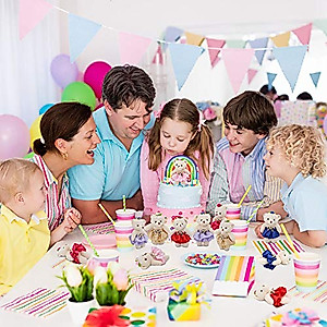 Sealive Stuffed Animals Plush Bears (1 Dozen), Mini Bear Stuffed Animal Bulk Assorted Toys for Birthday Cake Wedding Decorations Party Favors Supplies