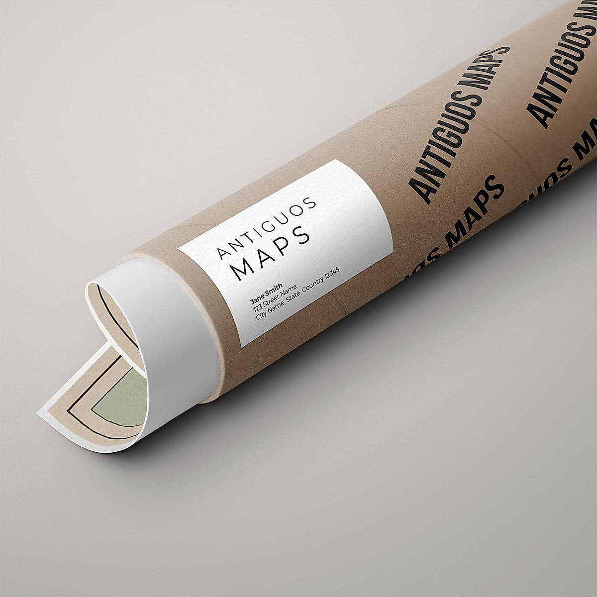 Map of Fort Myers Florida circa 1947 - includes Lee County, Sanibel, Captiva, Pine Island and Fort Meyers Beach on Inset (18 x 24 inches)