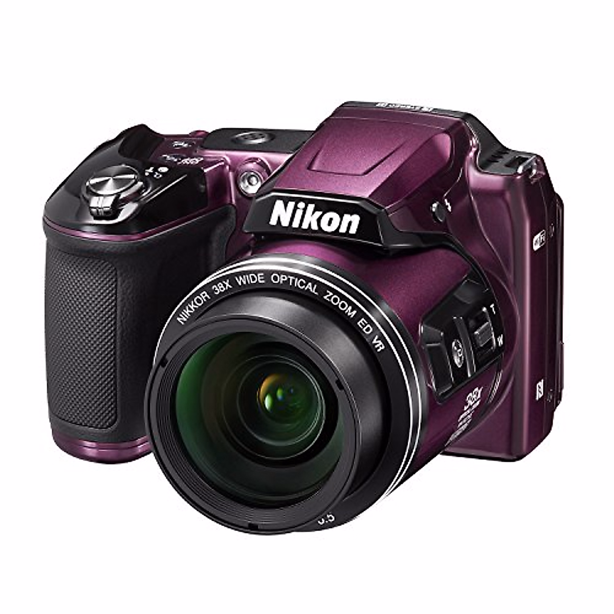 Nikon Coolpix l840 38X Wide Optical Zoom (Color Plum)