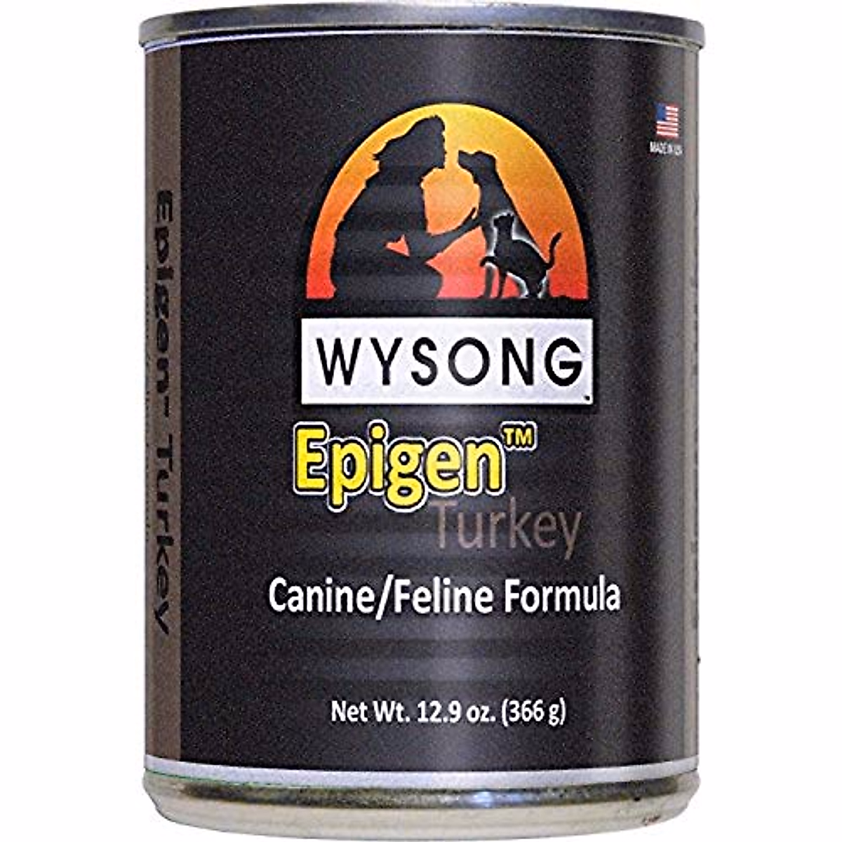 Wysong Epigen Turkey Canine/Feline Canned Formula Dog/Cat/Ferret Food, 12.9 Ounce Can