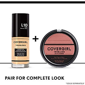 COVERGIRL Trublend So Flushed High Pigment Bronzer, Sunset Glitz, 0.33 Oz