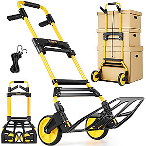 Updated Aluminium Hand Truck Dolly 270LB Capacity
