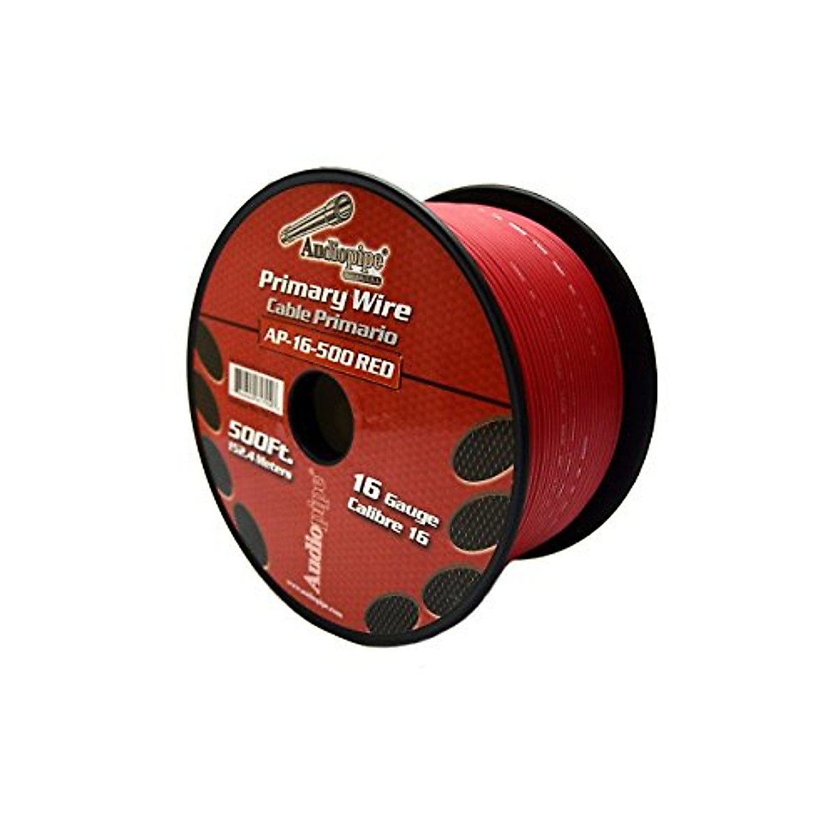 16 Gauge Red & Black 500 Feet Each Primary Power Wire Remote Car Audio Home