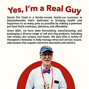 Dave's Pet Food Grain Free Wet Dog Food (Turkey & Sweet Potato in Gravy), Made in USA Naturally Healthy Canned Dog Food, Added Vitamins & Minerals, Wheat & Gluten-Free, 13.2 oz Cans (Case of 12)