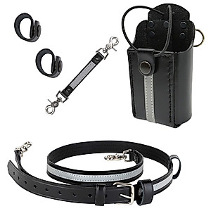 Reflective Firefighter Bundle Anti-Sway Strap for Radio Strap, Radio Strap/Belt, Firefighter's Radio Holder