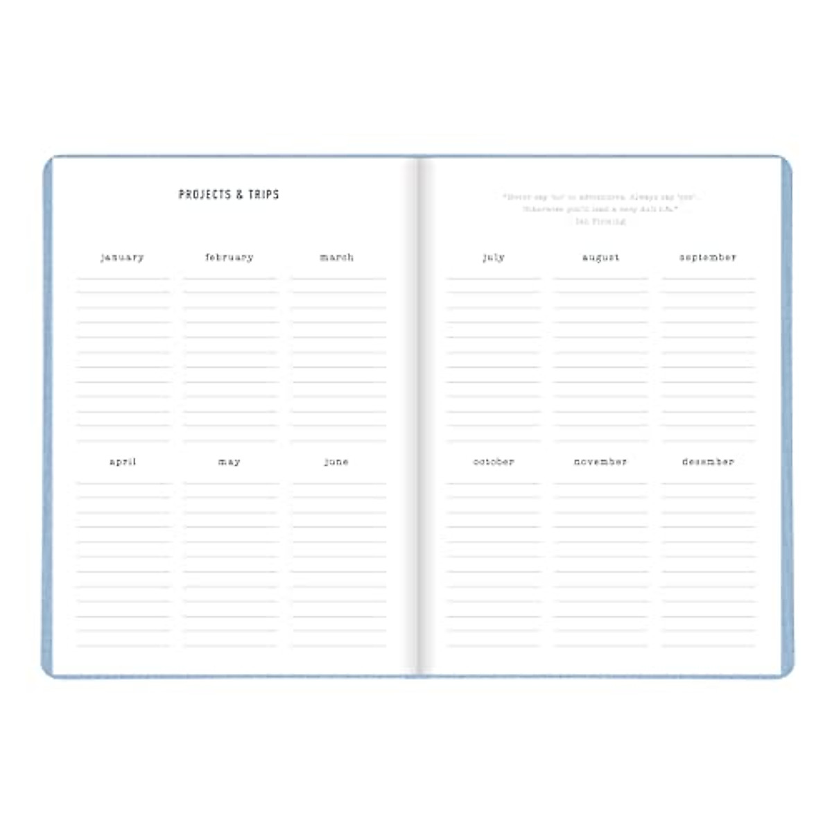 Letts of London Zodiac Weekly/Monthly Planner, 12 Months, January to December, 2024, Sewn Binding, A5 Size, 8.25" x 5.875", Multilingual, Sky (C082296-24)