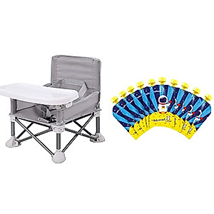 PandaEar Portable Baby Seat & PandaEar Baby Food Pouches