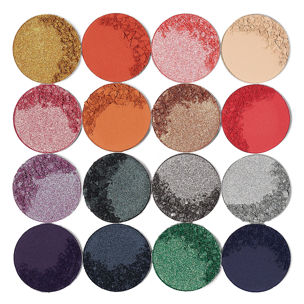 Juvia's Place The Magic Mini - Bright and Bold Red, Shades of 16, Eyeshadow Palette, Professional Eye Makeup, Pigmented Eyeshadow Palette, Makeup Palette for Eye Color & Shine