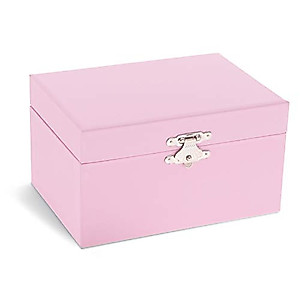 Jewelkeeper Personalize-Your-Own Pink Girl's Musical Ballerina Jewelry Box, You are My Sunshine Tune