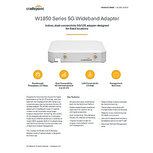 5-yr NetCloud Branch 5G Adapter Essentials Plan and W1850 Adapter (5GB Modem)