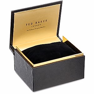 Ted Baker Women's TE4107 "Vintage Glam" Rose-Gold Tone Stainless Steel Rhinestone-Accented Watch