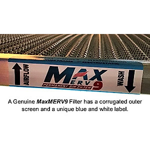 20x30x1 ALLERGY MAGNET WASHABLE FILTER - Highest MERV Rating in Permanent Electrostatic Furnace A/C Filters - Lifetime Warranty