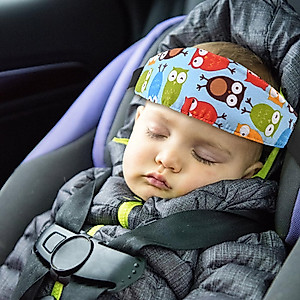 Baby Head Support for Car Seat-Car Seat Head Support for Toddler-Head Band Strap Headrest, Stroller Carseat Sleeping Baby Carseat Head Support for Toddler Kids Children Child Infant