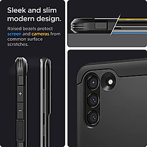 Spigen Tough Armor Designed for Galaxy S21 FE Case (2021) - Black