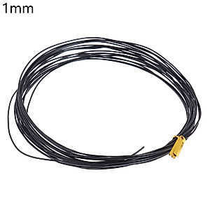 ONWRACE Black Wire Bonsai Branch Training Black Wire Lightweight Flexible 1mm