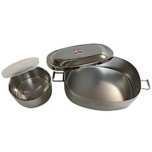 Zebra Stainless Steel Lunchbox