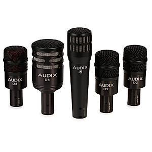 AUDIX DP-5A 5-Piece Drum Microphone Package for Live Sound and Recording