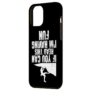 iPhone 13 Pro Max Bouldering Climbing Gift Workout Free Rock Climbing Case