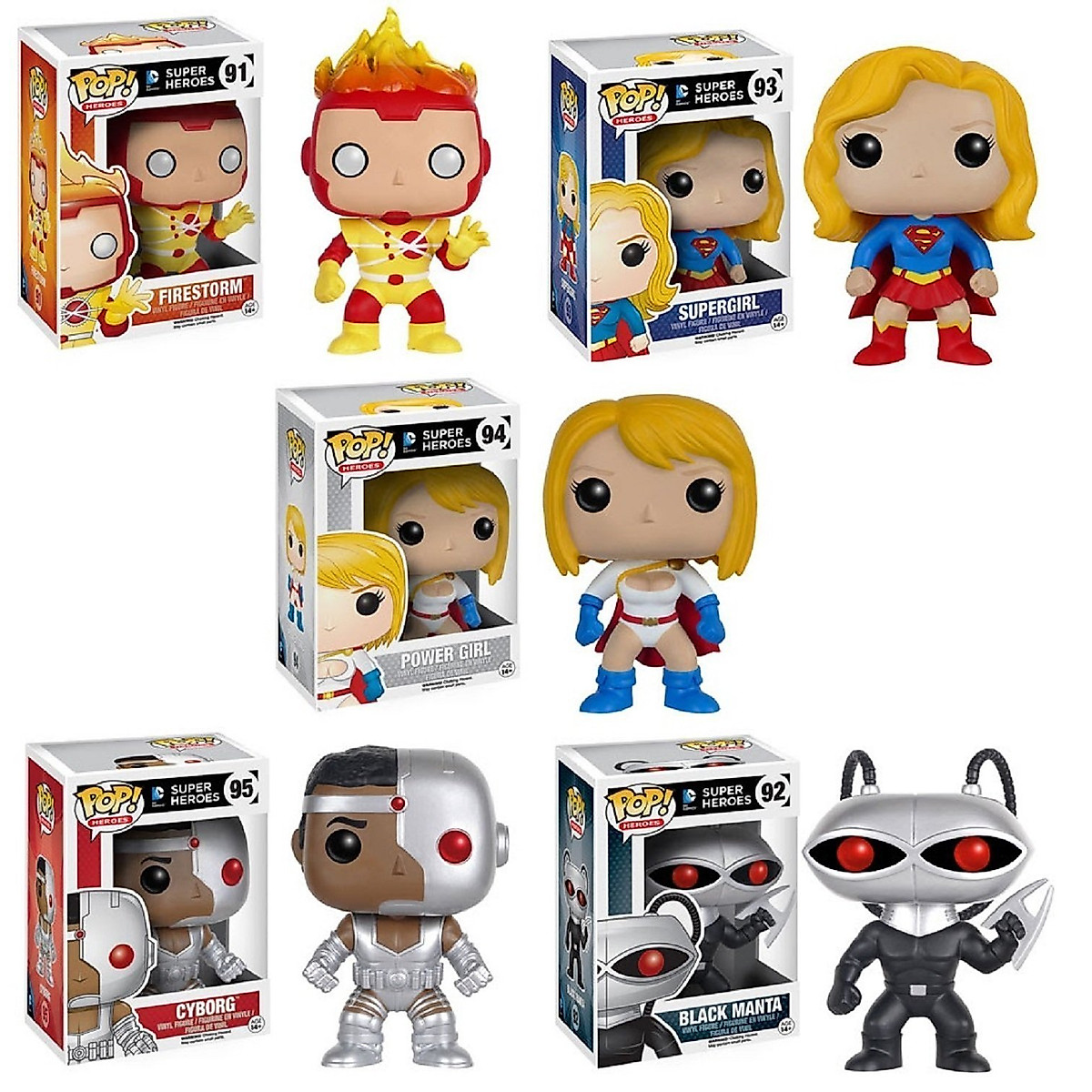 Funko POP Exclusive Mystery Starter Pack Set of 6 "Includes 6 Random Funko POPS Will Vary and No Duplicates"