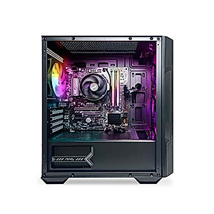 NSX GAMING Desktop Gaming Computer Home&Office PC Ryzen 5 5600G, 16GB DDR4 3600, 512Gb M2 NVME SSD, RGB Fans, Win 10 Home 64-bit Ready(Ryzen 5 5600G) Built in USA, 1 Year Warranty