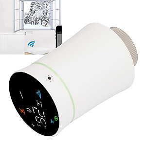 Smart Radiator Valve Mini Thermostats Programmable Smart Gateway Constant Temperature Radiator Thermostat for Air ConditioningHeatingetc.