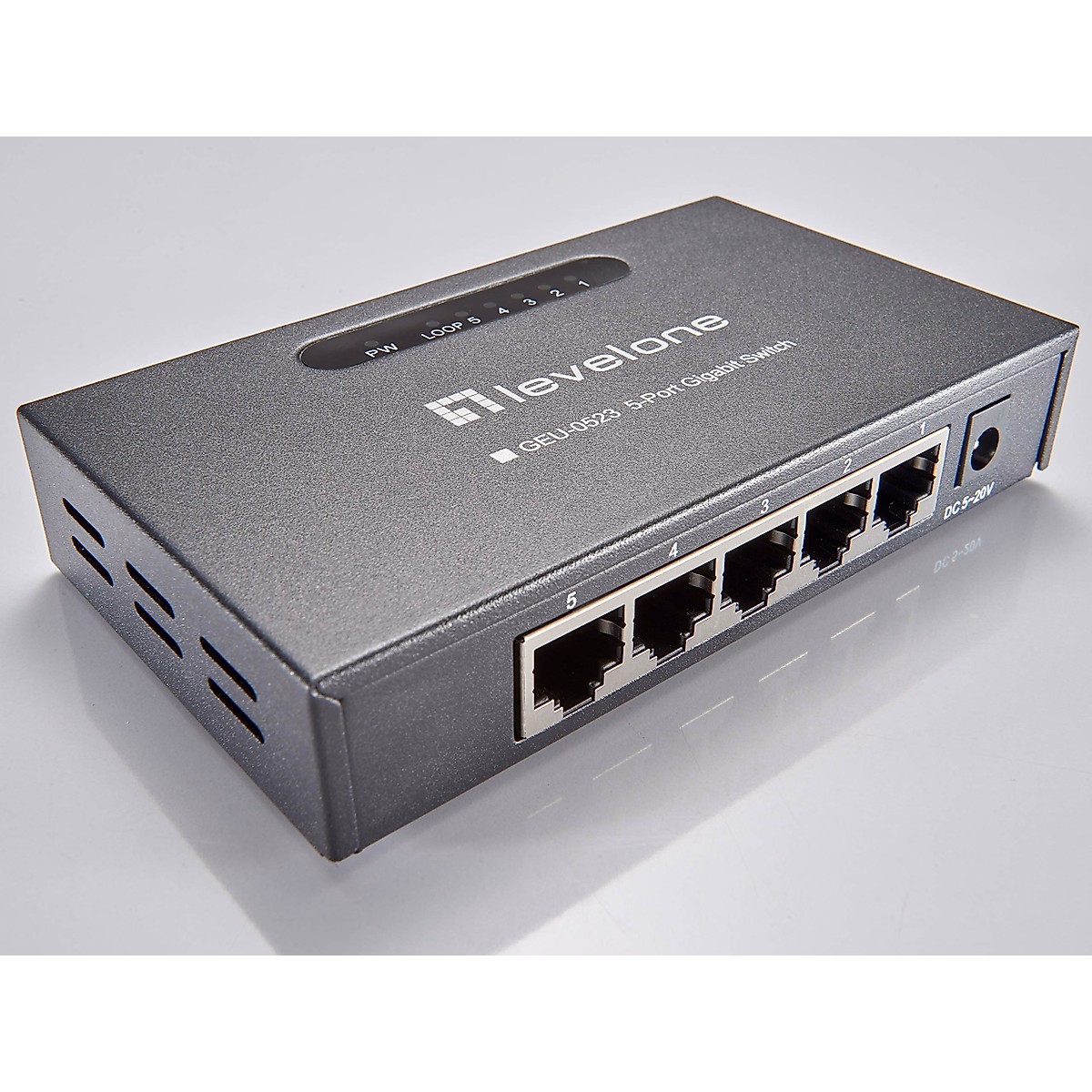 LevelOne GEU-0523 5-Port Gigabit Switch
