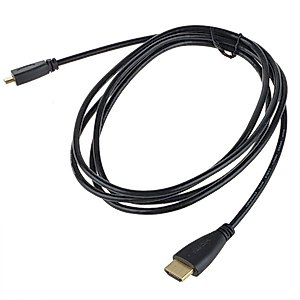 yanw 1080P HDMI A/V HD TV Video Cable Cord Lead for Canon Powershot SX620 HS Camera