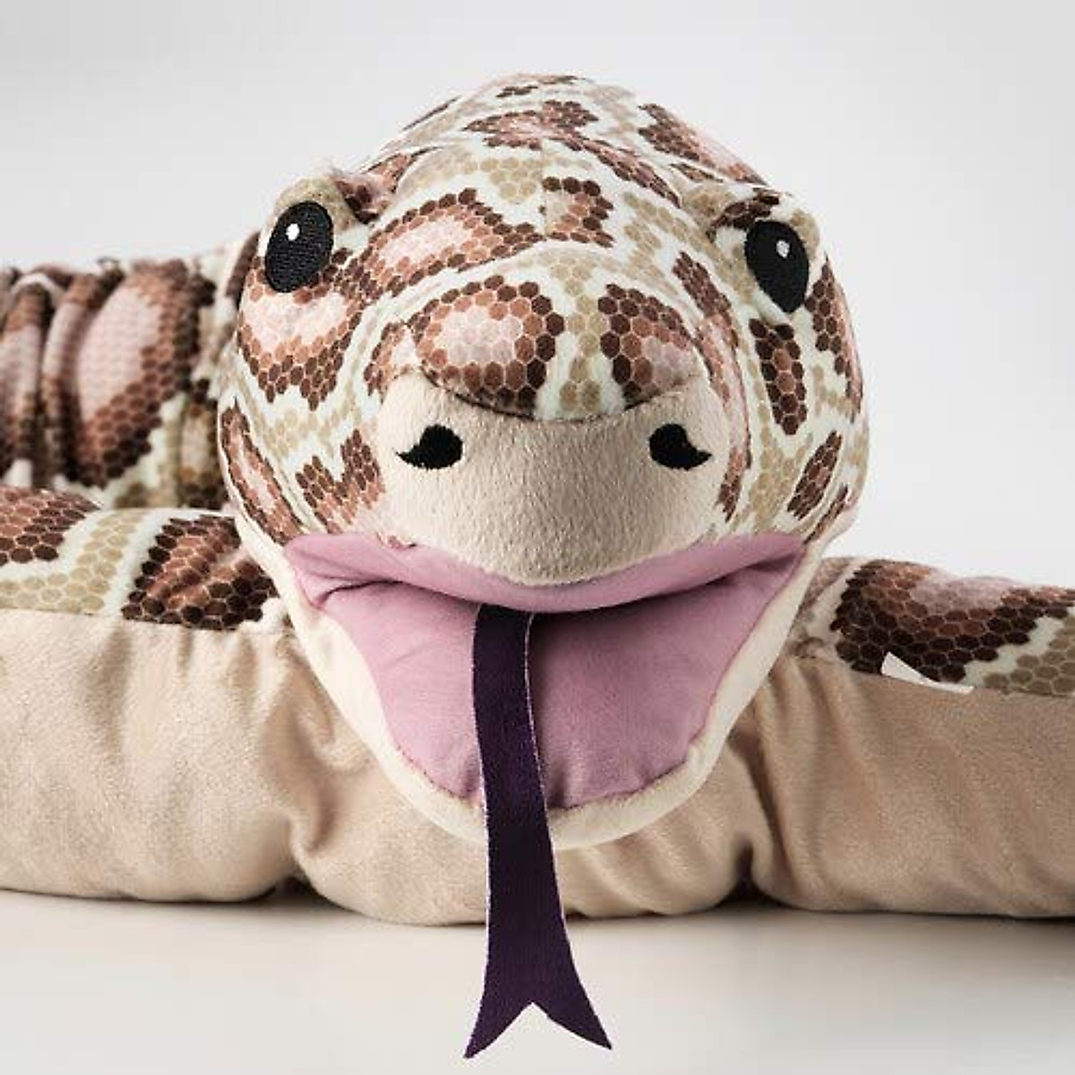 XICHEN DJUNGELSKOG 170 cm Large Plush Toy Cushion boa Constrictor, Glove Doll Snake-Shaped, high-Simulation Burmese Python Cushion