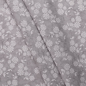 Mook Fabrics Cotton Marigold, Silver Cut by The yard