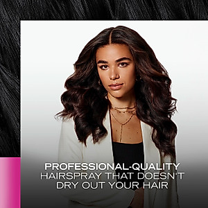 TRESemmé Total Volume Hair Spray, Lightweight with Collagen & Vitamin B5, Hold without Stiffness, Frizz Control, 2 pk – 11 Fl Oz Ea