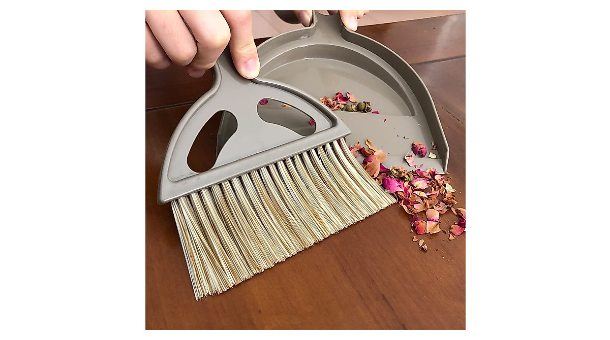 Compact Mini Broom and Dustpan Set for Easy Cleaning