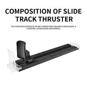 Can Dispenser for Refrigerator, Supermarket Freezer Beverage Pusher, Refrigerator Beverage Shelf, Beverage Automatic Pusher, Drinks Organizer for Fridge, Can Organizer (1 Row)