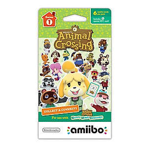 Animal Crossing Series 1 Single Pack of 6 Cards