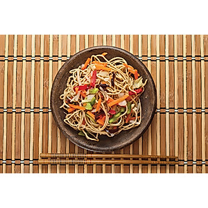 Helen’s Asian Kitchen Silk Wrapped Bamboo Chopsticks, 9-Inches, 5-Pair