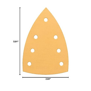 Bosch 2608624056 Pack of 10 Abrasive Discs C470 100 x 150 mm, Beige, 2608624056