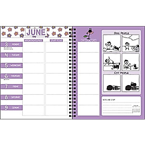 Sarah's Scribbles 16-Month 2023-2024 Weekly/Monthly Planner Calendar: Get It Together!