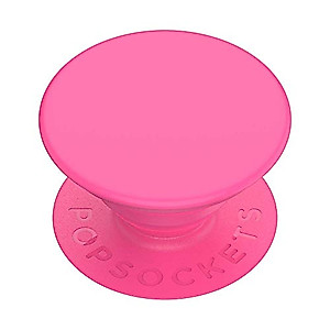 PopSockets Phone Grip with Expanding Kickstand, for Phone - Neon Pink