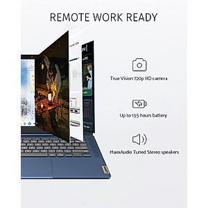 Lenovo Chromebook Laptop Computer, 14 FHD IPS Touchscreen Light PC, 8-Core MediaTek Kompanio 520, 4GB RAM, 64GB eMMC, Chrome OS, Wi-Fi 6, Long Battery Life, USB-C