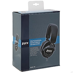LyxPro HAS-10 Closed Back Over Ear Professional Studio Monitor and Mixing Headphones,Music Listening,Piano,Sound Isolation, Lightweight and Flexible