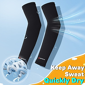 JOEYOUNG Arm Sleeves for Kids (4-9 Years) Sun Sleeves for Football Basketball Costume for Party UV Protection Sleeve Cooling