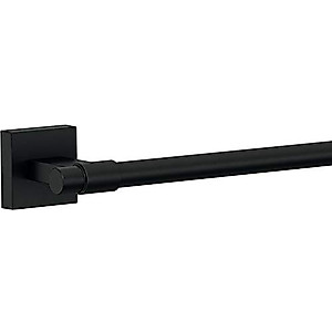 Franklin Brass Maxted 24 inch -towel Bar, Matte Black, -bathroom Accessories, MAX24-FB