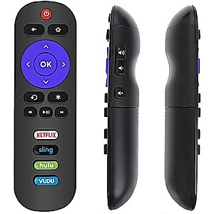Universal Remote Control Replacement for All Sanyo ROKU TV