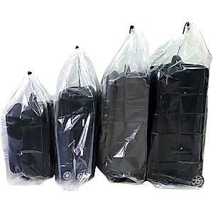 Plastic Storage Bags for Luggage Storage, Pillow Bag, Rug Bag Plastic Drawstring Bags for Suitcase Storage , Attic Storage Bags. Quality Large Plastic Storage Bag 4 sizes S, M, L and XL