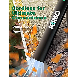 KIMO Cordless Leaf Blower+3 Gallon Garden Sprayer